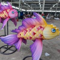 China Traditional Chinese Fish Lantern for Lantern Festival Customizable for sale