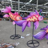 China Traditional Chinese Fish Lantern for Lantern Festival Customizable for sale