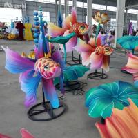 China Outdoor Decorative Chinese Fish Lantern 150CM for Lantern Festival for sale