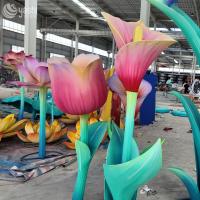 China Outdoor Garden Floral Zigong Lantern for Traditional Chinese Festivals for sale