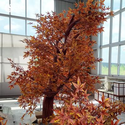 China Outdoor LED Lighted Artificial Tree Waterproof For Exhibition Halls for sale