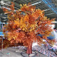 China Outdoor LED Lighted Artificial Tree Waterproof For Exhibition Halls for sale
