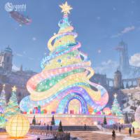 China Christmas Outdoor Decorations - LED Lighted Christmas Tree Snowman Sculpture Lanterns for sale
