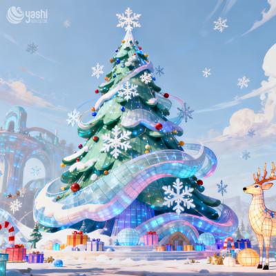 China Premium Christmas Tree Lanterns for Mall Decorations and New Year Celebrations for sale