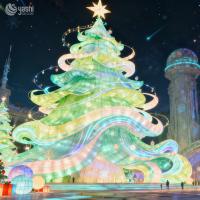 China Christmas Tree Archway LED Lighting for Outdoor Decorations and Large Amusement Parks for sale