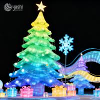 China Chinese Outdoor Large-Scale Christmas Tree Decorative Lanterns - Customizable Sizes for sale
