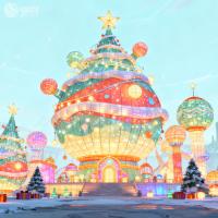 China Custom Walk-through Giant Christmas Tree Light Sculpture, Outdoor Waterproof LED Christmas Tree Lantern for Shopping Mall Festival Light Show for sale