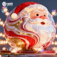China Giant Wire Frame Santa Claus Light Sculpture, Waterproof LED Santa Light Decoration for Outdoor Christmas Light Festival, Plaza and Shopping Mall for sale