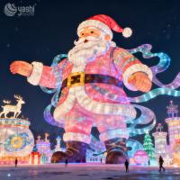 China Customizable Santa Lantern for Thanksgiving, Easter, and Christmas Decorations for sale