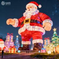 China Customizable Santa Lantern for Thanksgiving, Easter, and Christmas Decorations for sale