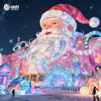 China Customizable Santa Lantern for Thanksgiving, Easter, and Christmas Decorations for sale