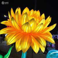 China High-Quality Artificial Lotus Lanterns for Outdoor Decoration and Festival Decor for sale