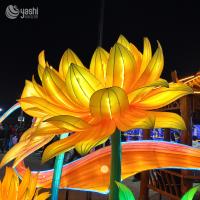 China High-Quality Artificial Lotus Lanterns for Outdoor Decoration and Festival Decor for sale