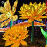 China High-Quality Artificial Lotus Lanterns for Outdoor Decoration and Festival Decor for sale