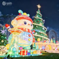 China Waterproof Christmas Themed Lantern - LED Snowman Lights for Outdoor Decoration for sale