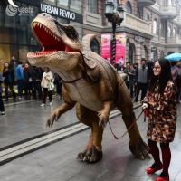 China Realistic Walking T-Rex Dinosaur Costume with Movable Jaw - Custom Sizes Available for Theme Parks & Events for sale