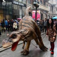 China Realistic Walking T-Rex Dinosaur Costume with Movable Jaw - Custom Sizes Available for Theme Parks & Events for sale