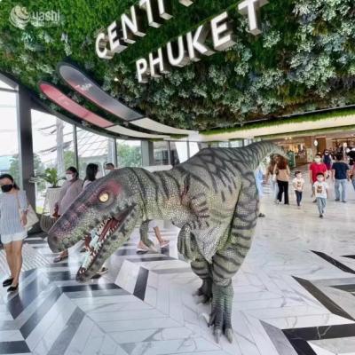China Customizable Velociraptor Dinosaur Costume with Animatronic Movements - CE Certified for Theme Parks & Events for sale