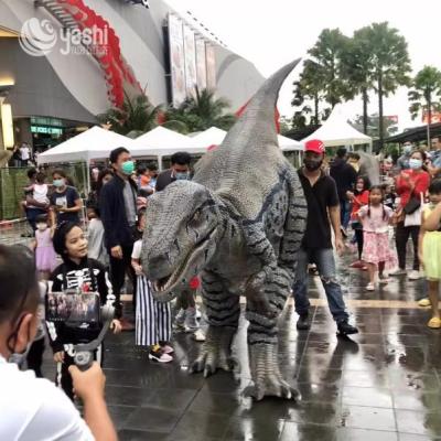 China Walking Velociraptor Animatronic Costume with Customizable Size and CE Certification for Theme Parks and Events for sale