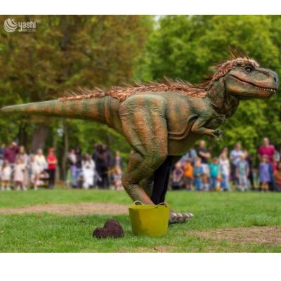 China Custom T-Rex Dinosaur Costume for Children's Indoor Playground or Walking Animation for sale