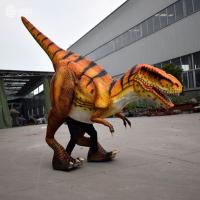 China Custom T-Rex Dinosaur Costume for Children's Indoor Playground or Walking Animation for sale