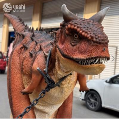 China High-Quality Outdoor Performance Dinosaur Costume - Walking Dinosaur Suit, Bull Dinosaur Sculpture Outfit for sale