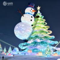 China Custom Giant Snowman LED Festival Lantern, Outdoor Waterproof Christmas Light Sculpture for Shopping Mall & Theme Park for sale