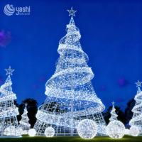 China Giant 3D Christmas Tree Lights - Outdoor LED Holiday Decoration for sale