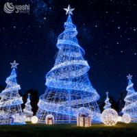 China Giant 3D Christmas Tree Lights - Outdoor LED Holiday Decoration for sale