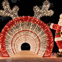 China Customizable Size and Color Christmas Stocking LED Lights for Outdoor Christmas Decorations for sale