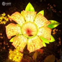 China Creative Flower Lanterns - Night Glowing Art Installations for Garden Landscape and Street Decorations for sale