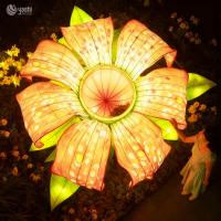China Creative Flower Lanterns - Night Glowing Art Installations for Garden Landscape and Street Decorations for sale