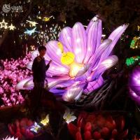 China High-Quality Artificial Lotus Lantern Garden LED Lighting Outdoor Decoration for sale