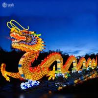 China Traditional Chinese Colorful Dragon Lantern - Outdoor Festival Decorative Lantern for sale
