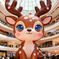 China Giant Cartoon Animal Inflatable Model for Mall Zoo Party Decorations for sale