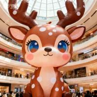 China Giant Cartoon Animal Inflatable Model for Mall Zoo Party Decorations for sale