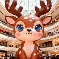 China Giant Cartoon Animal Inflatable Model for Mall Zoo Party Decorations for sale