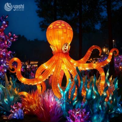 China Handcrafted Animal Lanterns for Outdoor Festivities and Party Decor by Zigong Lanterns for sale