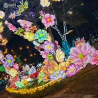 China Colorful Garden Decorative Lanterns, Peony Flower Lanterns for Scene Decoration for sale