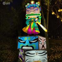 China Chinese New Year Lanterns Traditional Opera Character Lanterns Outdoor Festive Waterproof Lanterns for sale