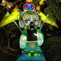 China Chinese New Year Lanterns Traditional Opera Character Lanterns Outdoor Festive Waterproof Lanterns for sale