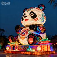 China Traditional Chinese Outdoor Lanterns for Spring and Lantern Festivals - Giant Animal Lanterns, Panda Design for sale