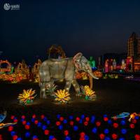 China Outdoor Decorative Lanterns - Giant Elephant Silk Lanterns for Zoos, Parks, and Theme Parks for sale
