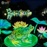 China Traditional Chinese Silk Frog Lantern - Decorative Hanging Lantern for Festivals and Celebrations for sale