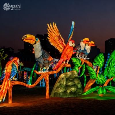 China Chinese Zigong Lantern Manufacturer: Animal Lanterns, Bird Lanterns, Spring Festival Decorative Lanterns for sale