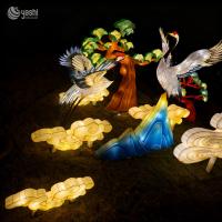 China Chinese Style Animal Lanterns for Traditional Festivals - Outdoor Park Lantern Exhibition for sale