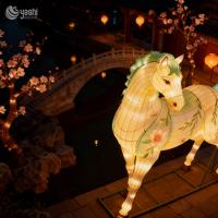China Chinese Horse Year Festival Lanterns for Zoo Theme Decorations for sale