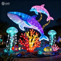 China Chinese New Year Lanterns - Ocean Theme for Park, Zoo, and Aquarium Decorations for sale