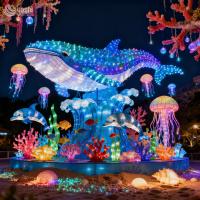 China Chinese New Year Lanterns - Ocean Theme for Park, Zoo, and Aquarium Decorations for sale