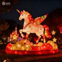 China Chinese Traditional Spring Festival Lanterns, Horse Year Theme Lanterns for Park and Zoo for sale